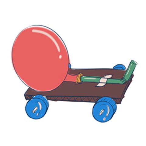 Engineering: Activity 9 - Balloon Car - Extreme STEAM Science Kids